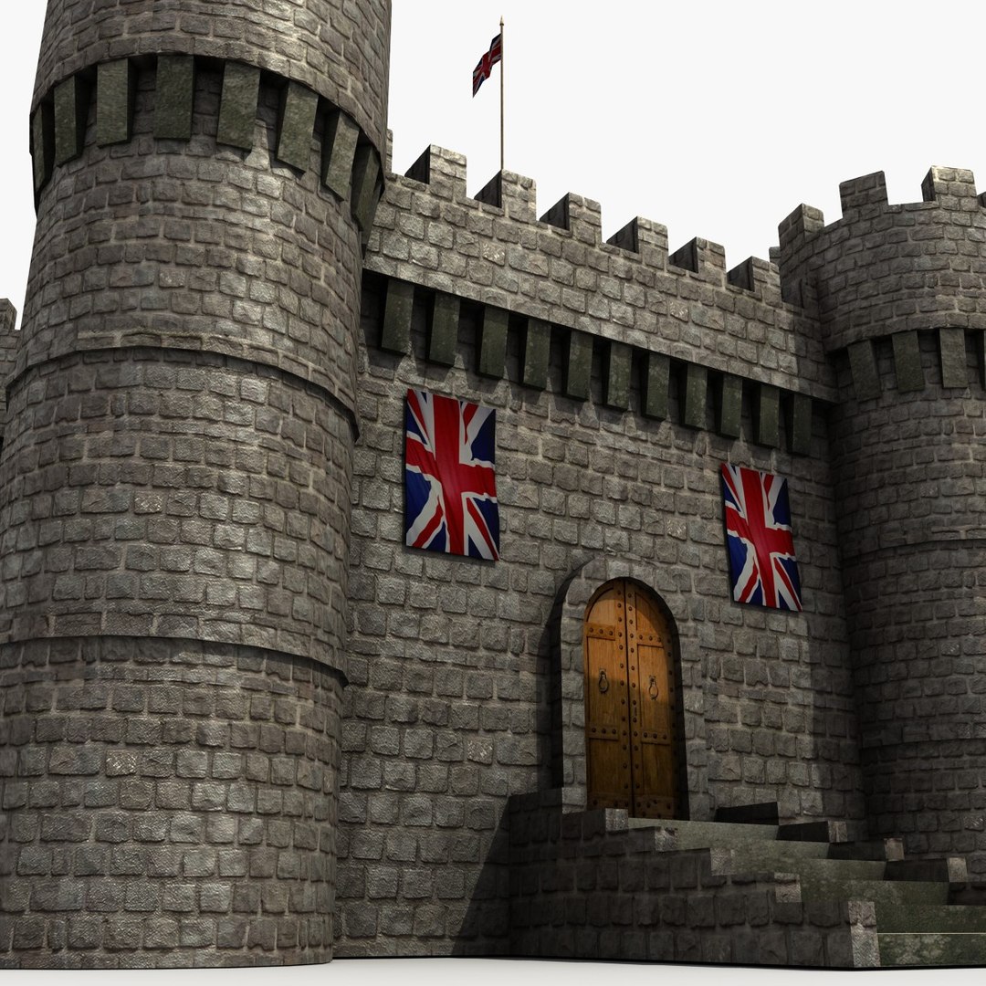 3ds Max Castle Medieval