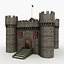 3ds Max Castle Medieval