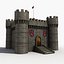 3ds Max Castle Medieval