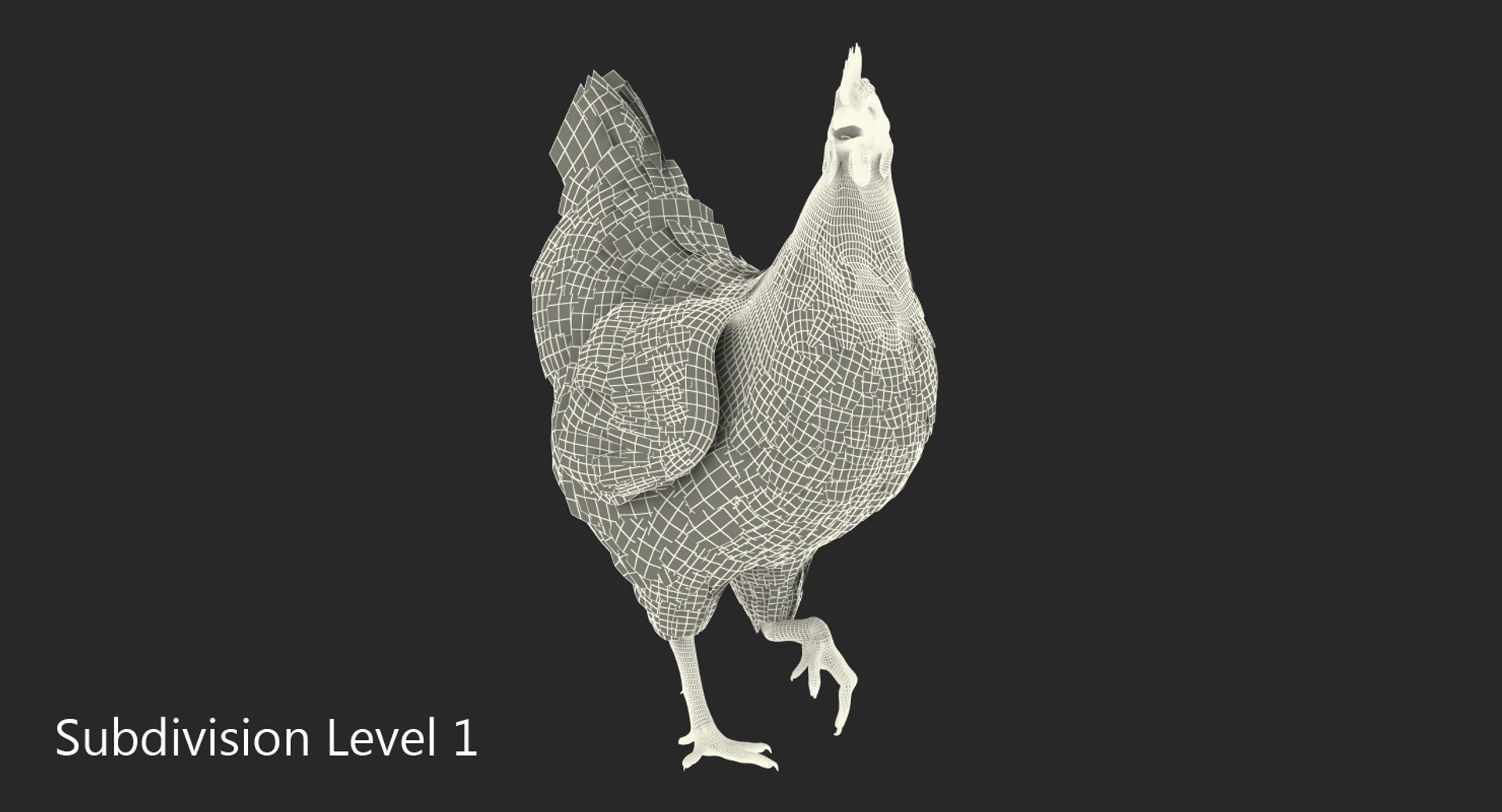 3D model brown chicken rigged | 1148975 | TurboSquid