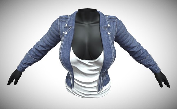 modelo 3d Ropa femenina V2 - TurboSquid 1560120