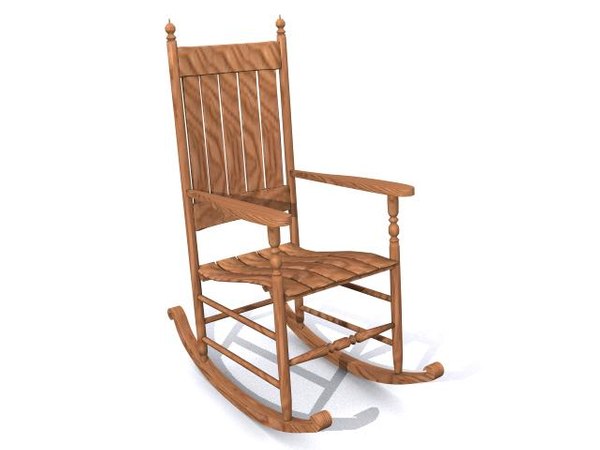 maya wooden chair rocking