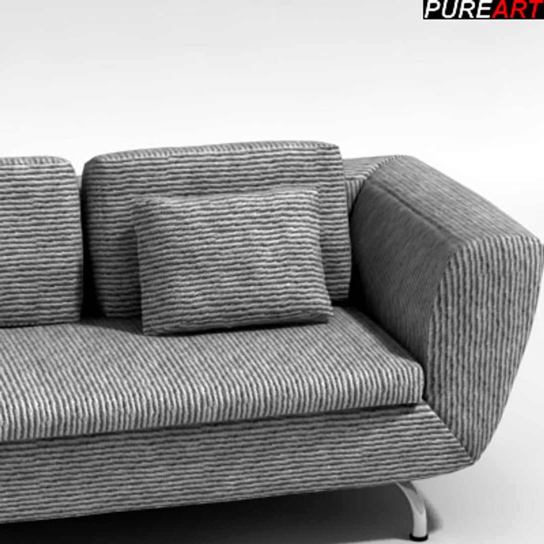 3d Divan Couch Model