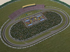 Nascar Racetrack 3D Models for Download | TurboSquid