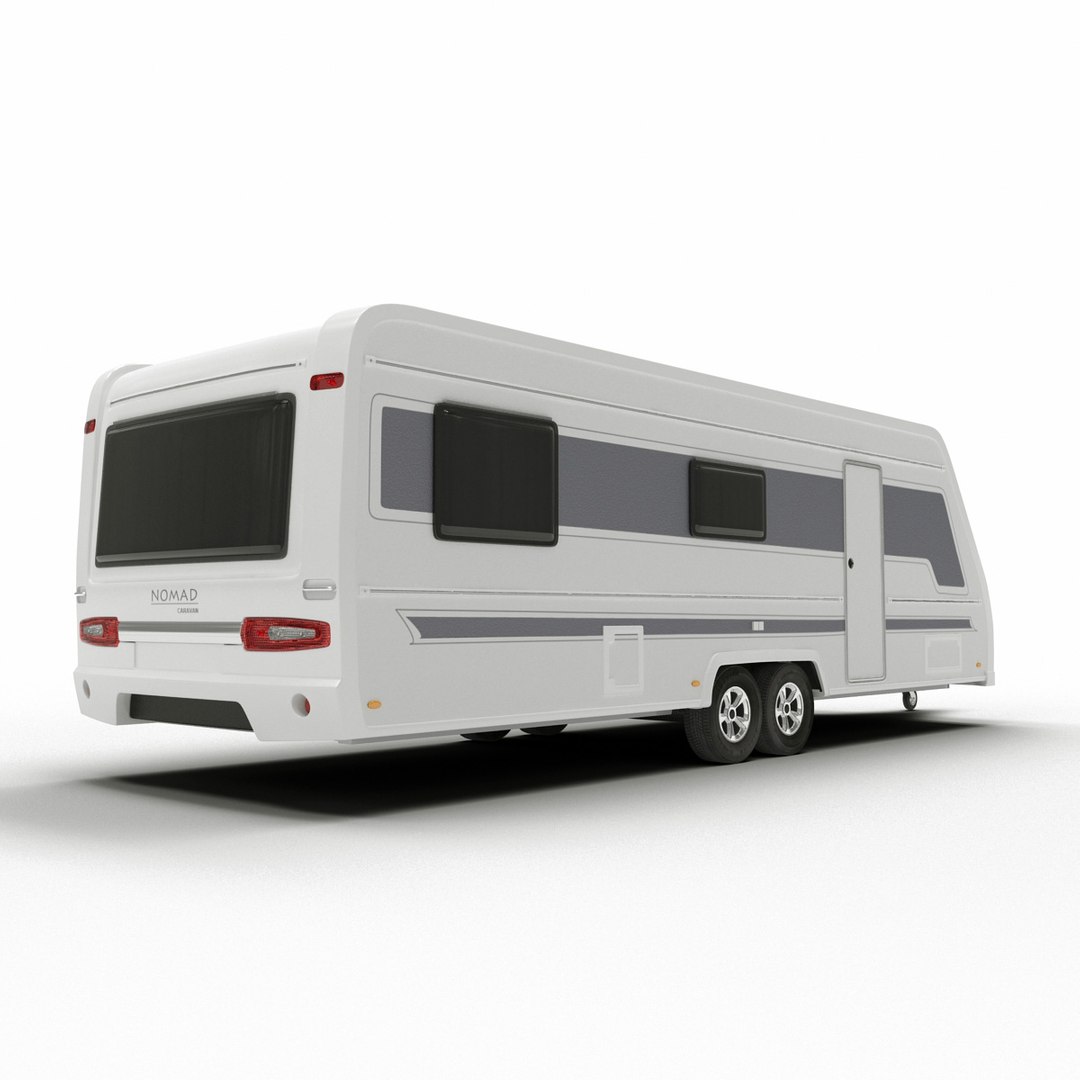 caravan van 3d model