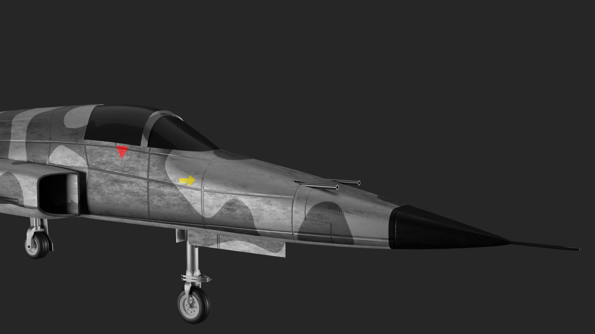 Free F-5E Tiger II 3D Model - TurboSquid 2147331