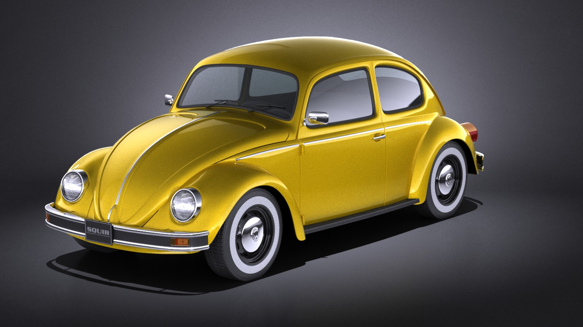 Volkswagen Beetle 1980 3d Max