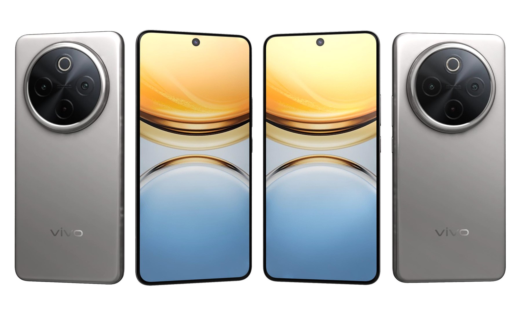 Vivo Y300 Pro Titanium 3D Model - TurboSquid 2294083
