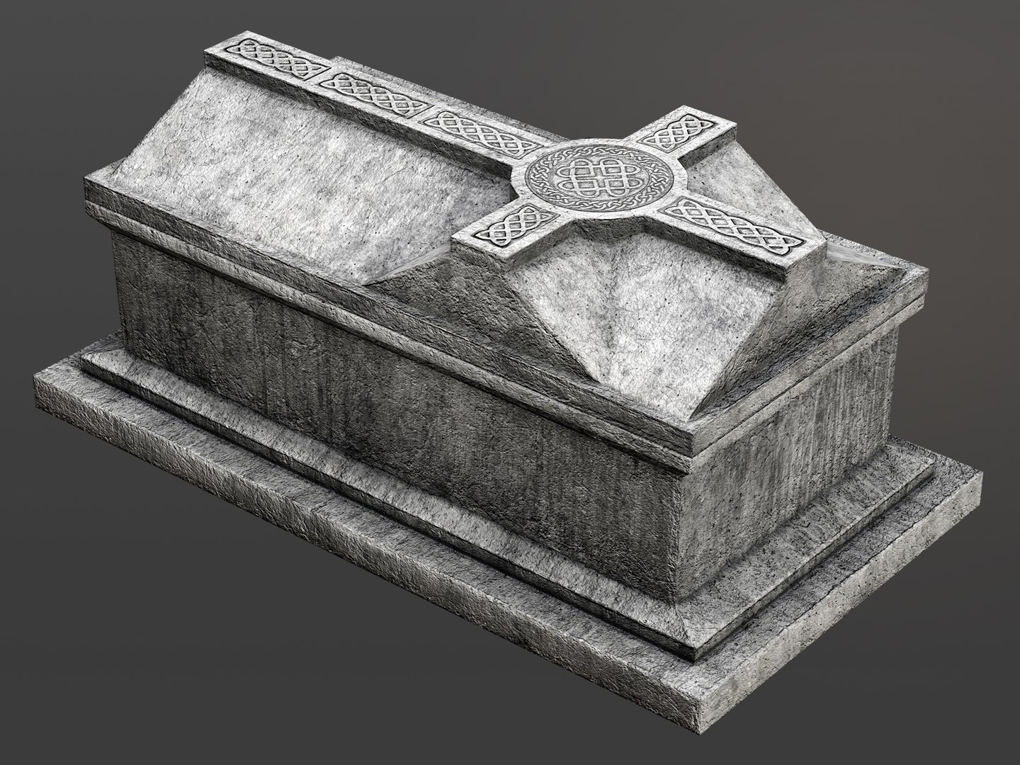 Celtic Chest Tomb 3D Model - TurboSquid 1673547