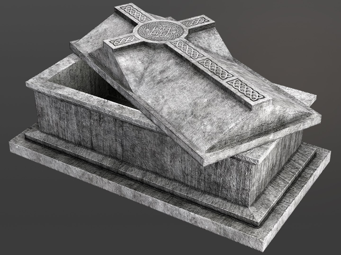 Celtic Chest Tomb 3D Model - TurboSquid 1673547