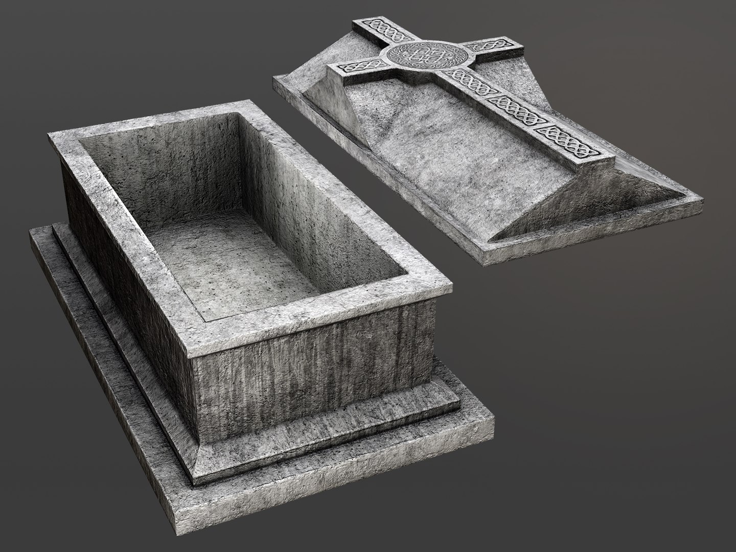 Celtic Chest Tomb 3D Model - TurboSquid 1673547