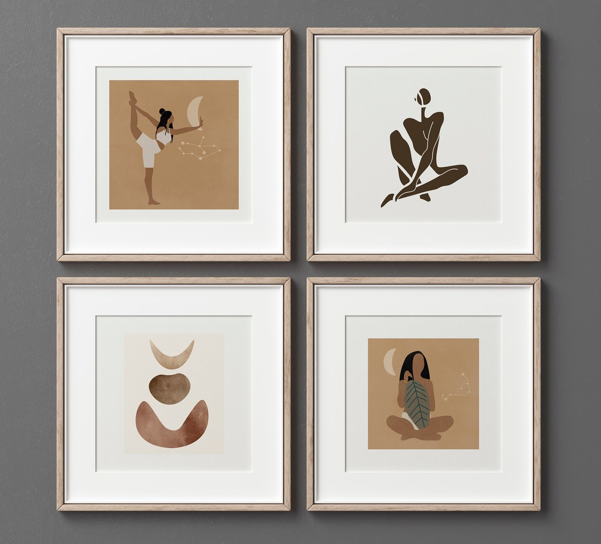 3D Picture Frames Set-461 - TurboSquid 2135087