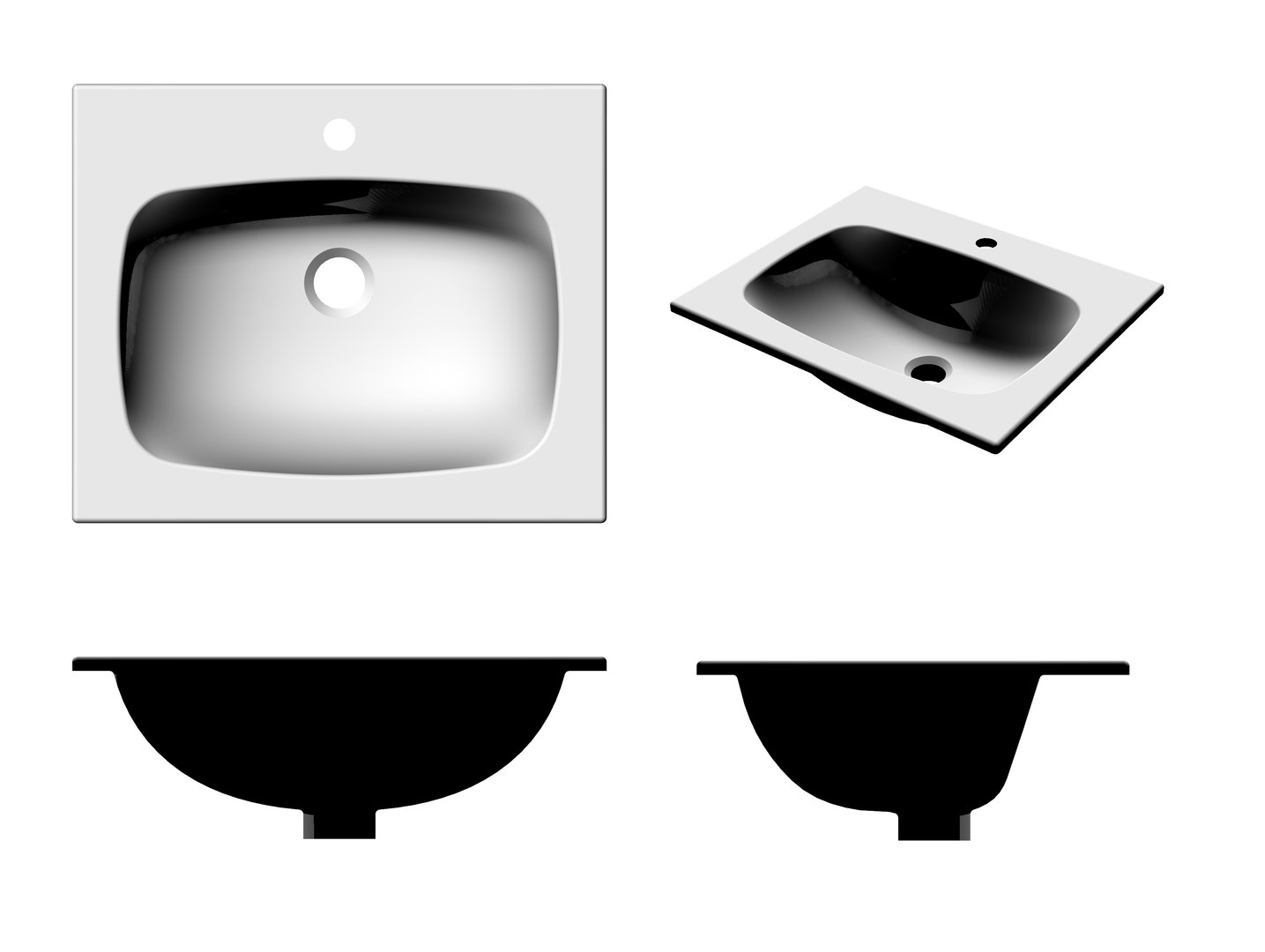 3D Basin - TurboSquid 1485133