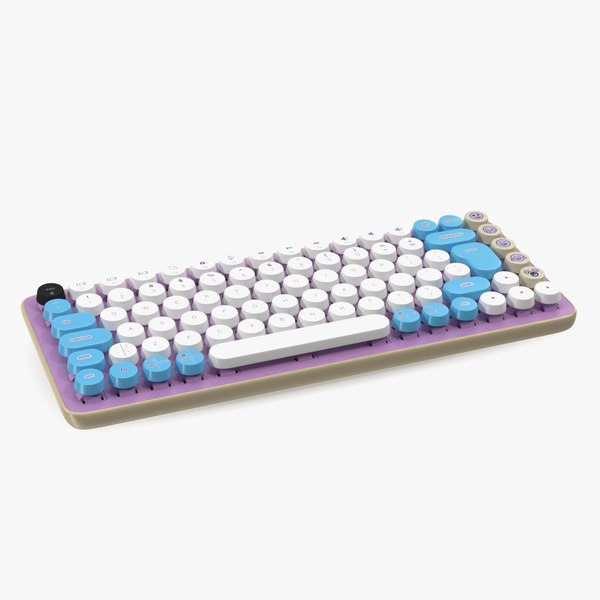 modelo 3d Mechanical Keyboard with Emoji Keys - TurboSquid 1974426