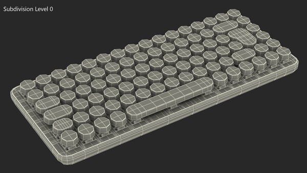modelo 3d Mechanical Keyboard with Emoji Keys - TurboSquid 1974426