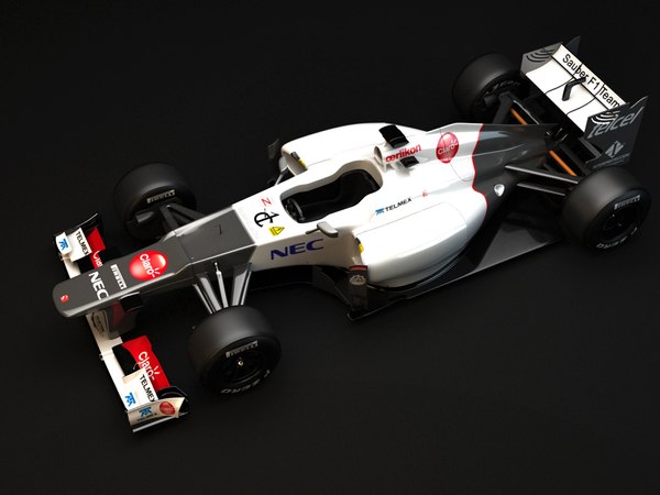 3d sauber f1 c31 model