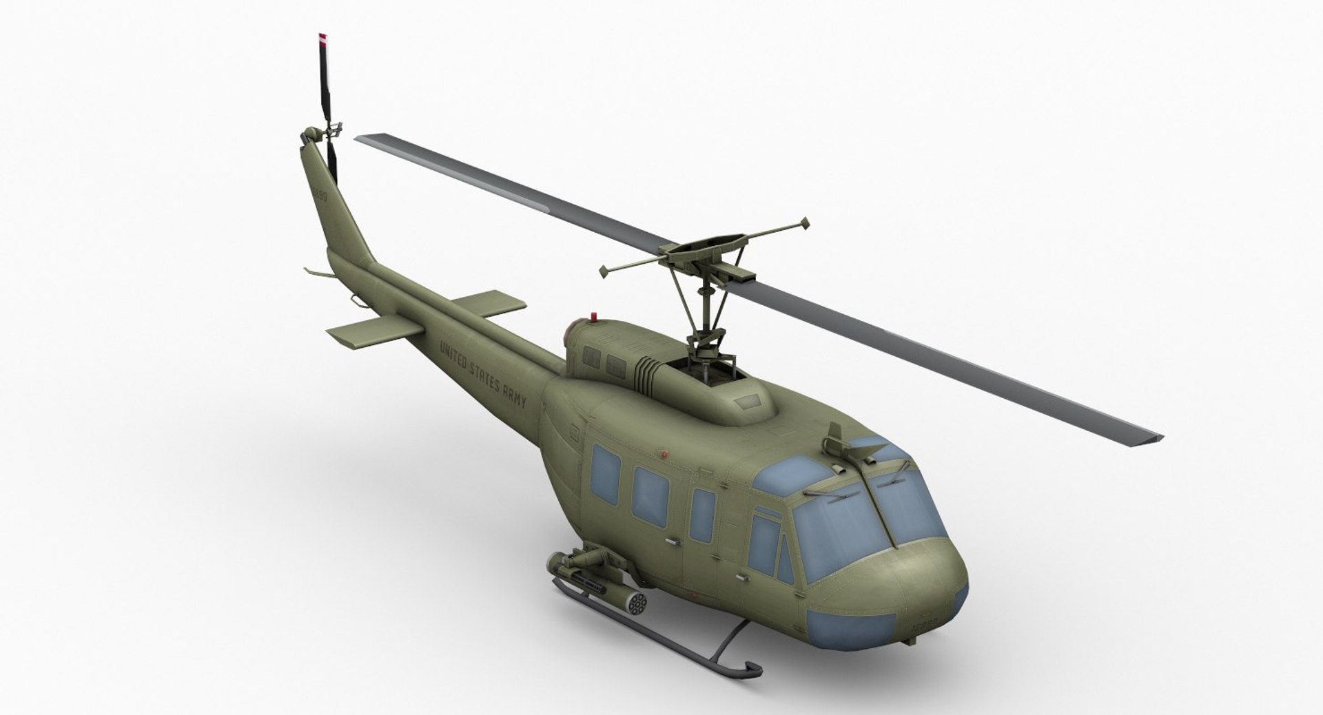 Huey Bell 3D Model | 1143162 | TurboSquid