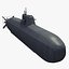 3d Model Of Type 212 Attack Submarine