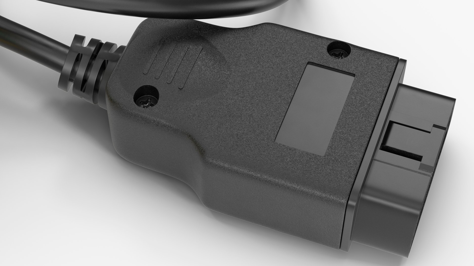 3D OBD2 Code Reader Yellow Vertical Position Model - TurboSquid 1851560