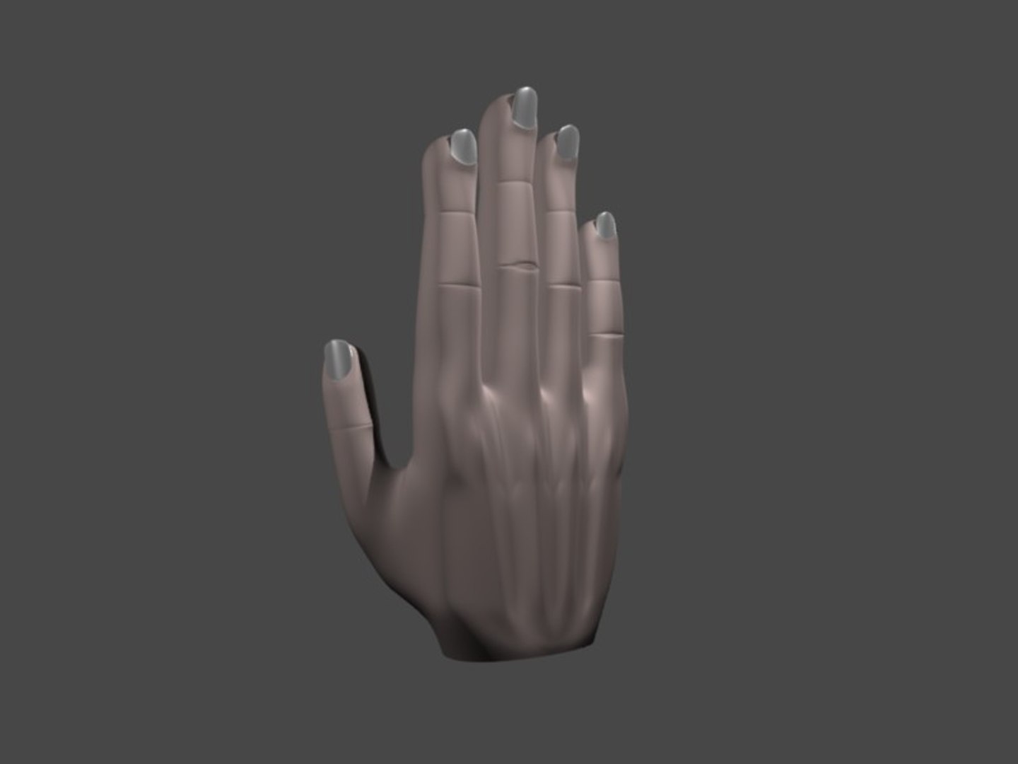 3d Obj Human Hand