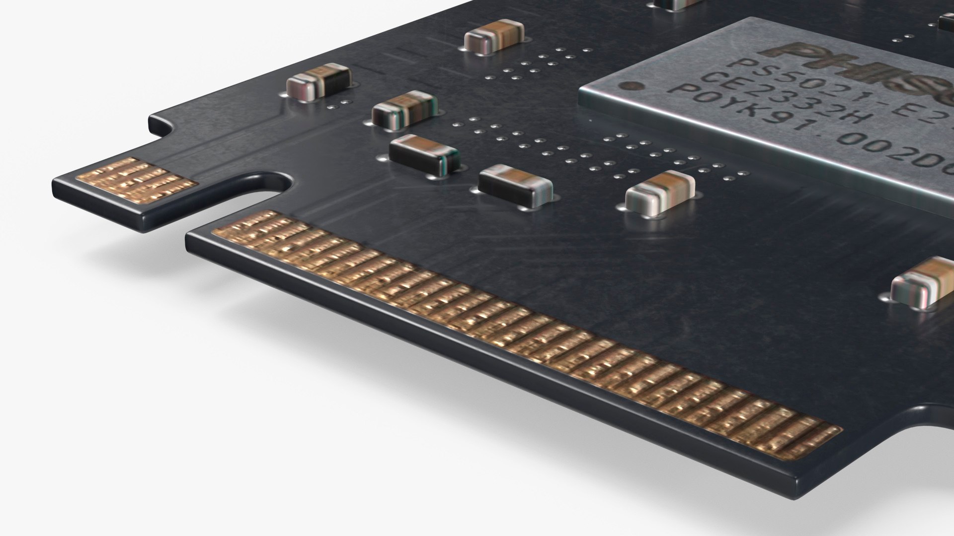 3D Model HP EliteBook X G1a M 2 2280 NVMe SSD With Phison Controller ...