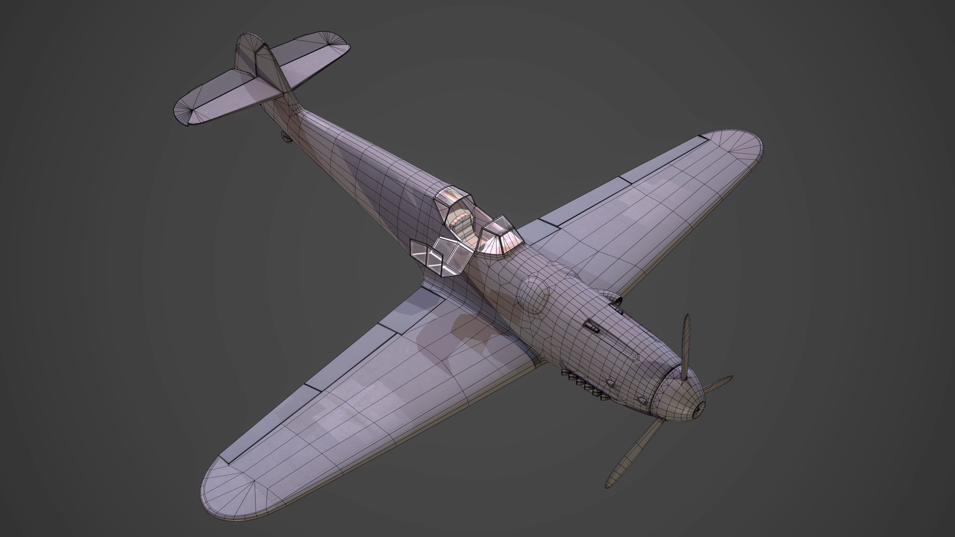 Plane bf-109 model - TurboSquid 1164851