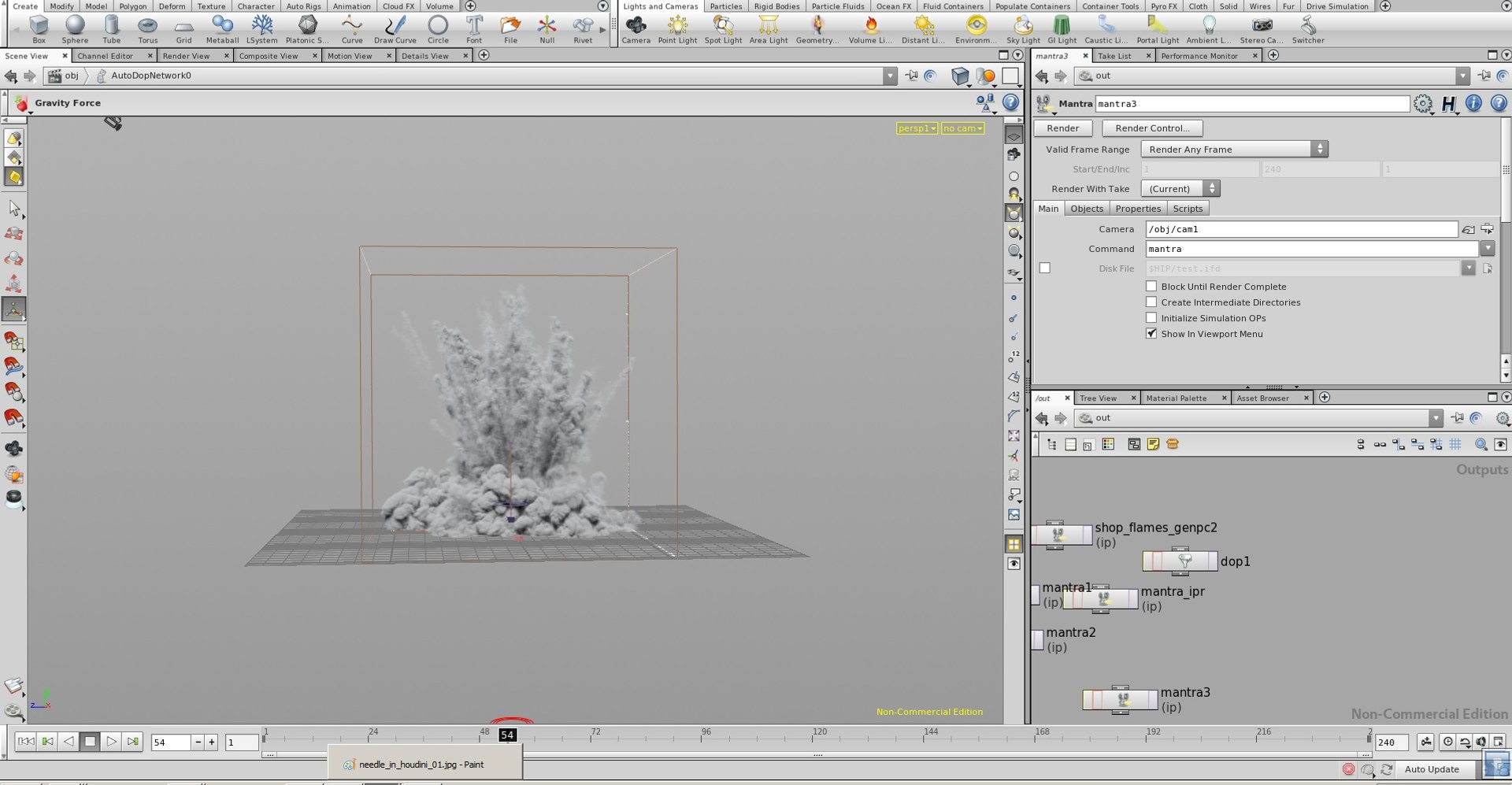 3d Model Explosion Houdini