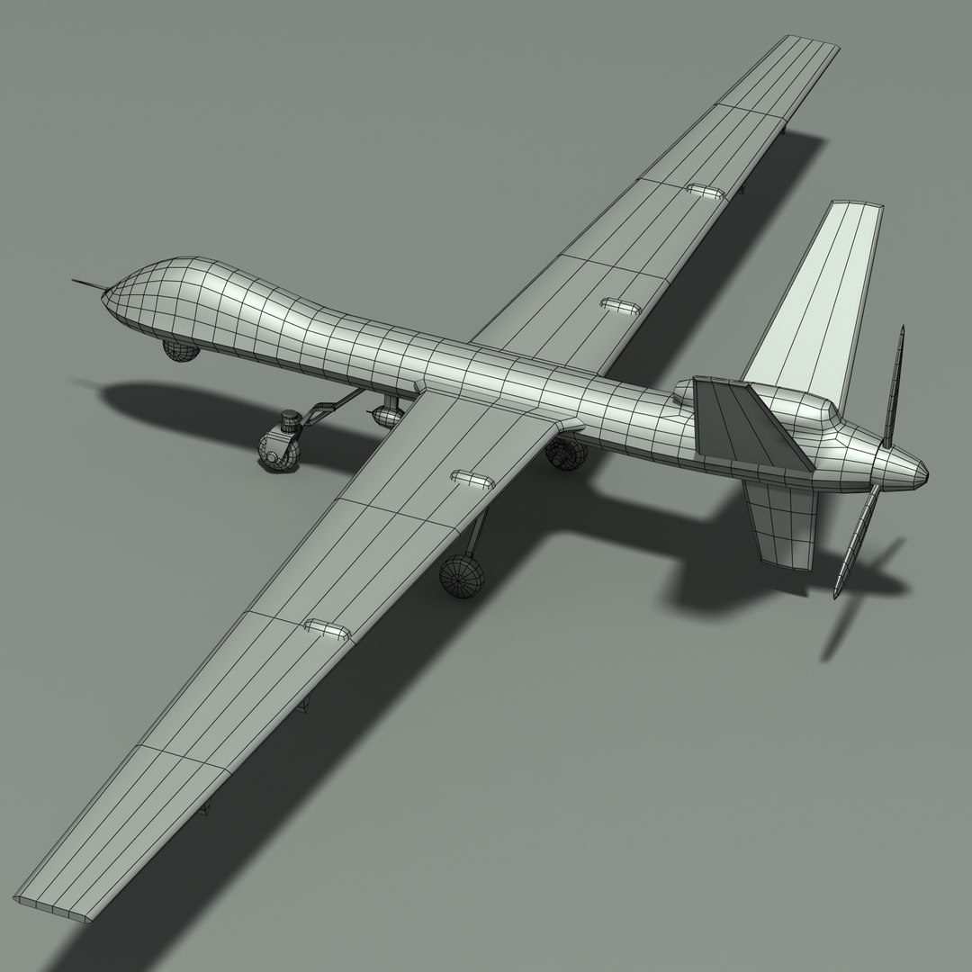 Remotely Uav Predator Nasa Max