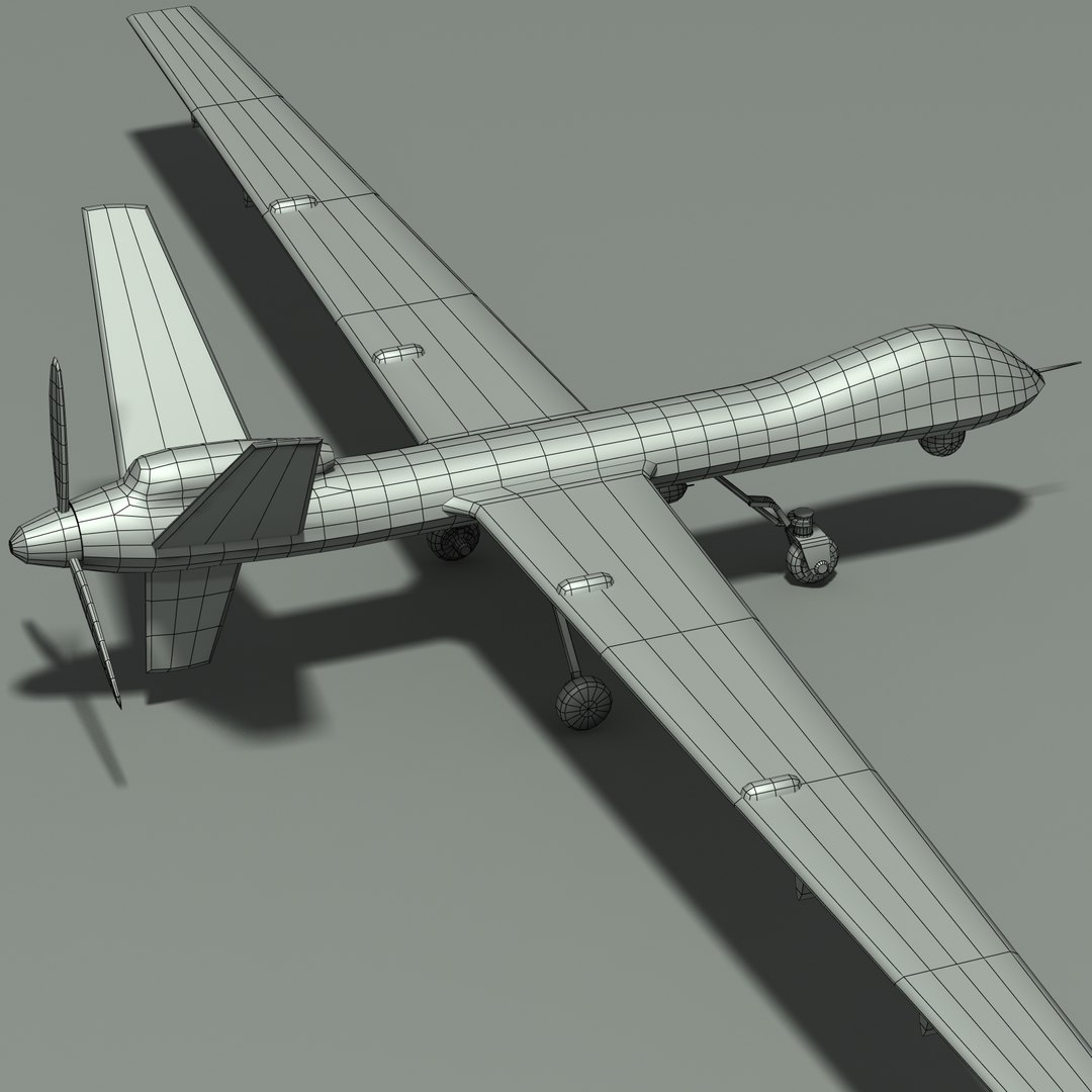 Remotely Uav Predator Nasa Max