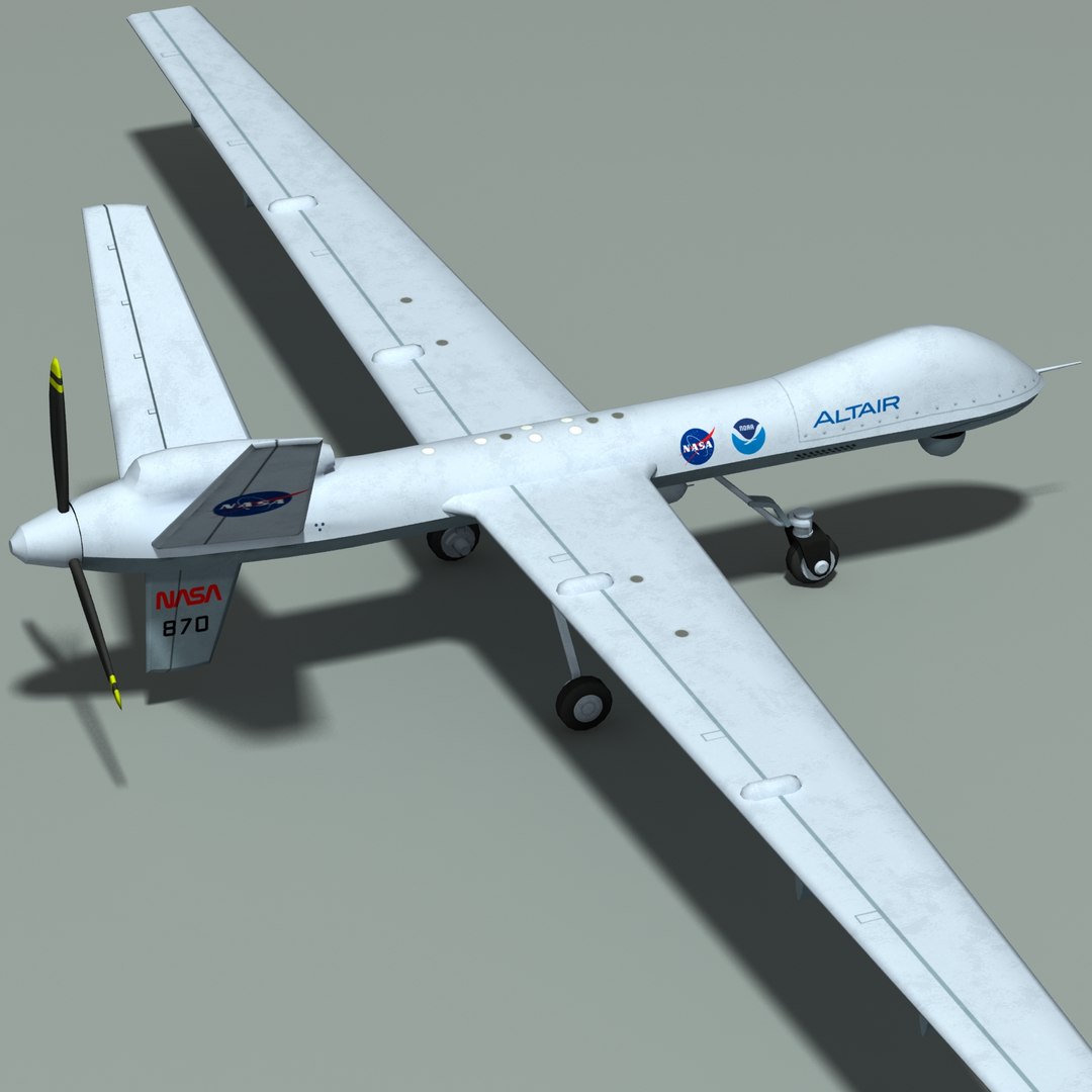 Remotely Uav Predator Nasa Max