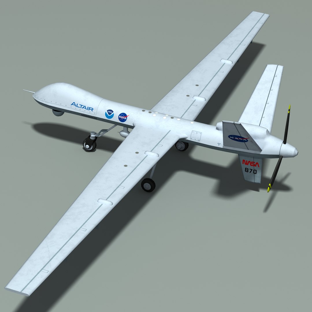 Remotely Uav Predator Nasa Max