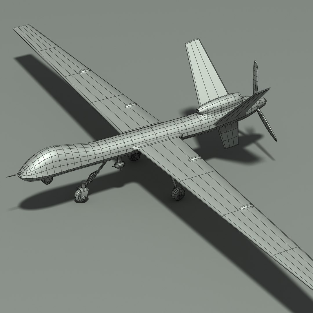 Remotely Uav Predator Nasa Max