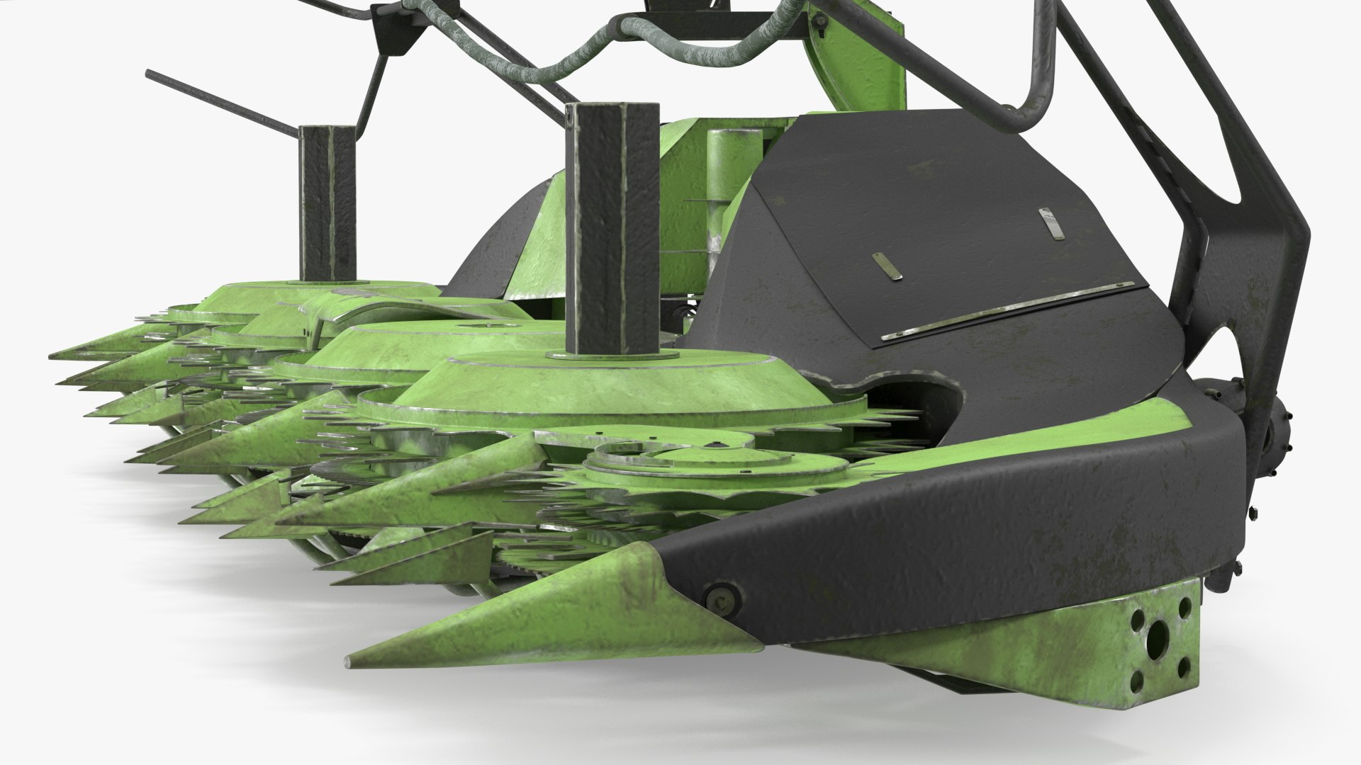 3D Rotary Corn Header Kemper Rigged - TurboSquid 1957817