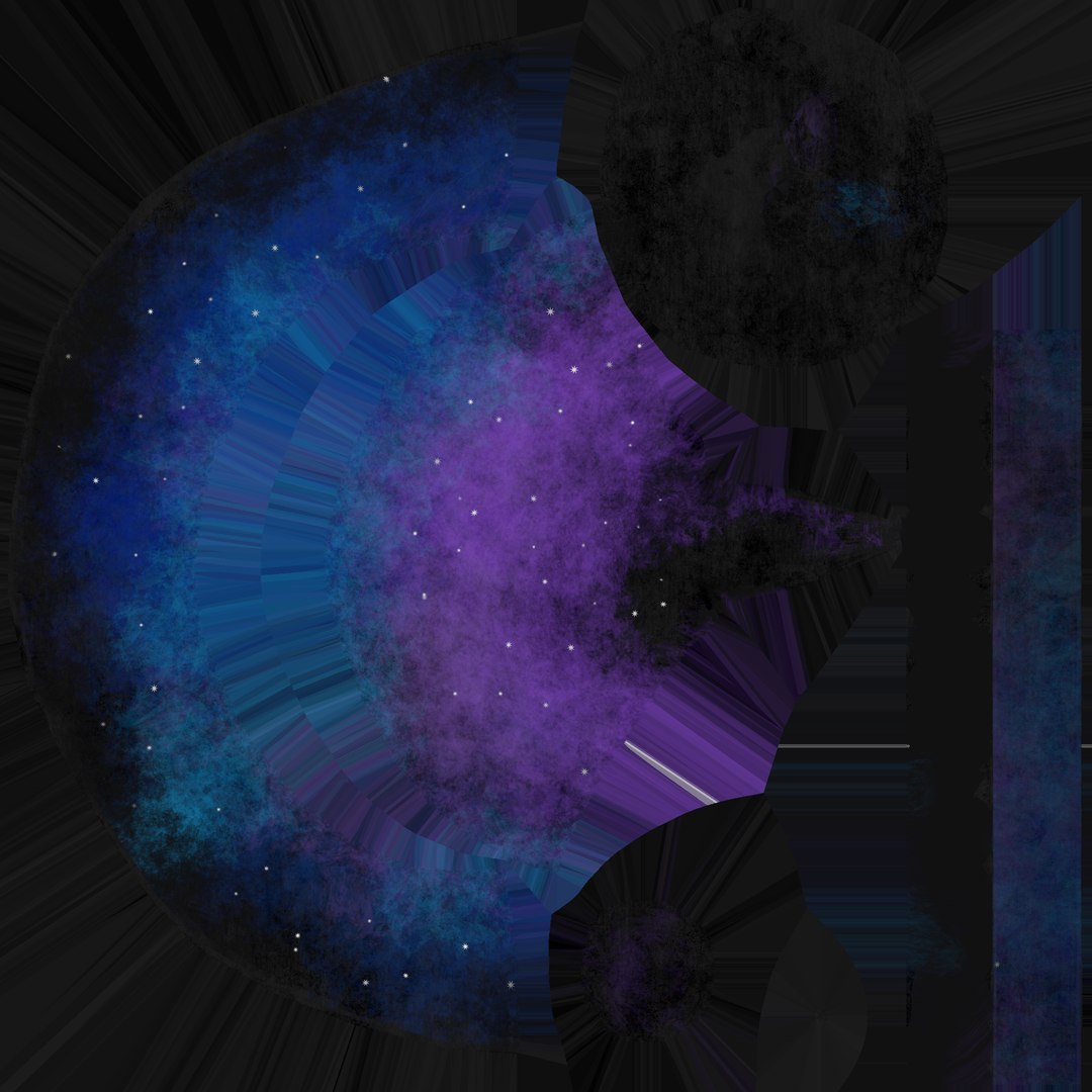 3D model Galaxy Wizard Hat - Character Design Fashion - TurboSquid 1729006