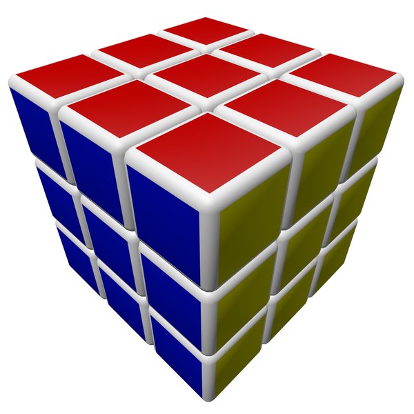 Rubiks cube 3D 모델 - TurboSquid 2024956