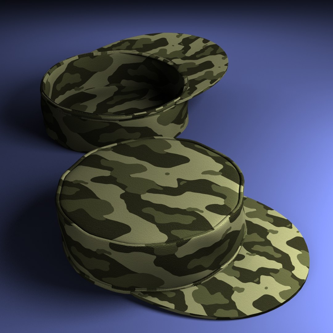 military hat 3d x