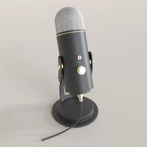 Free 3D Microphone Models | TurboSquid