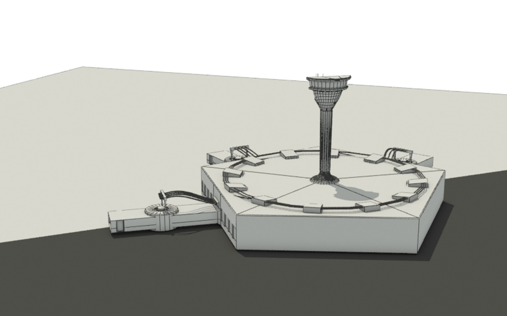 Terminal 3d Model