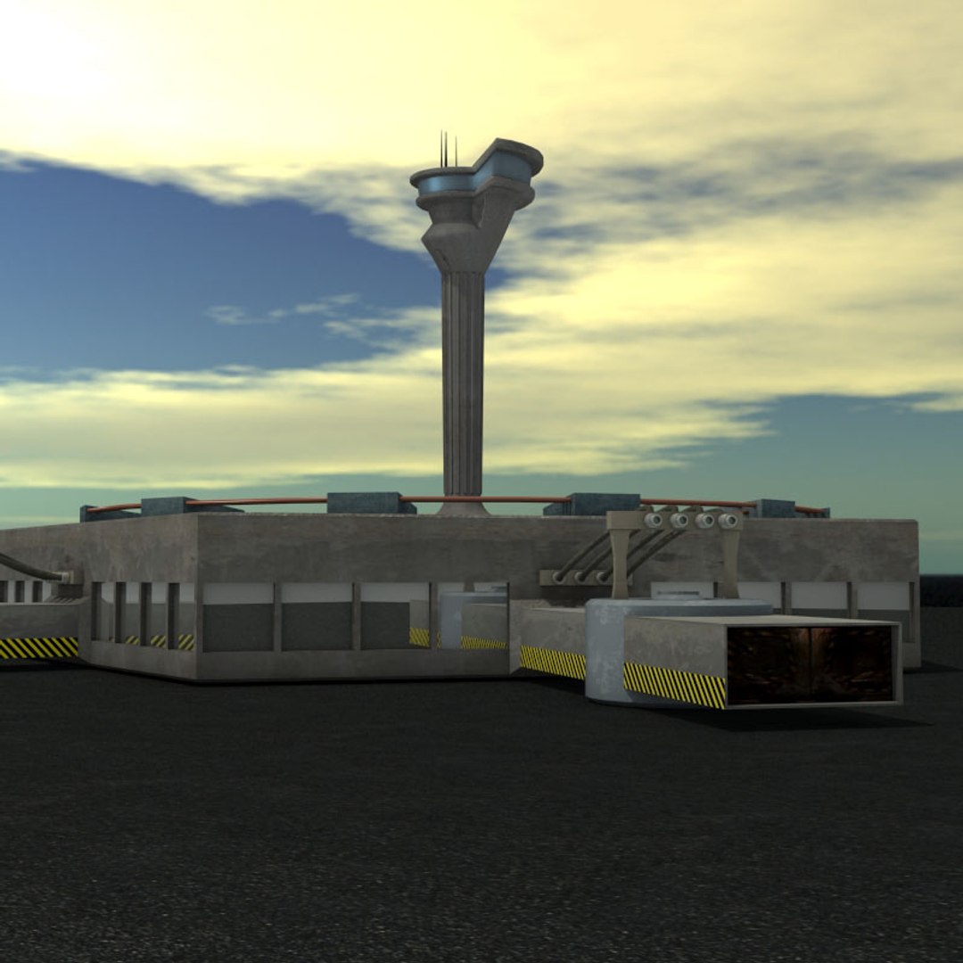 Terminal 3d Model