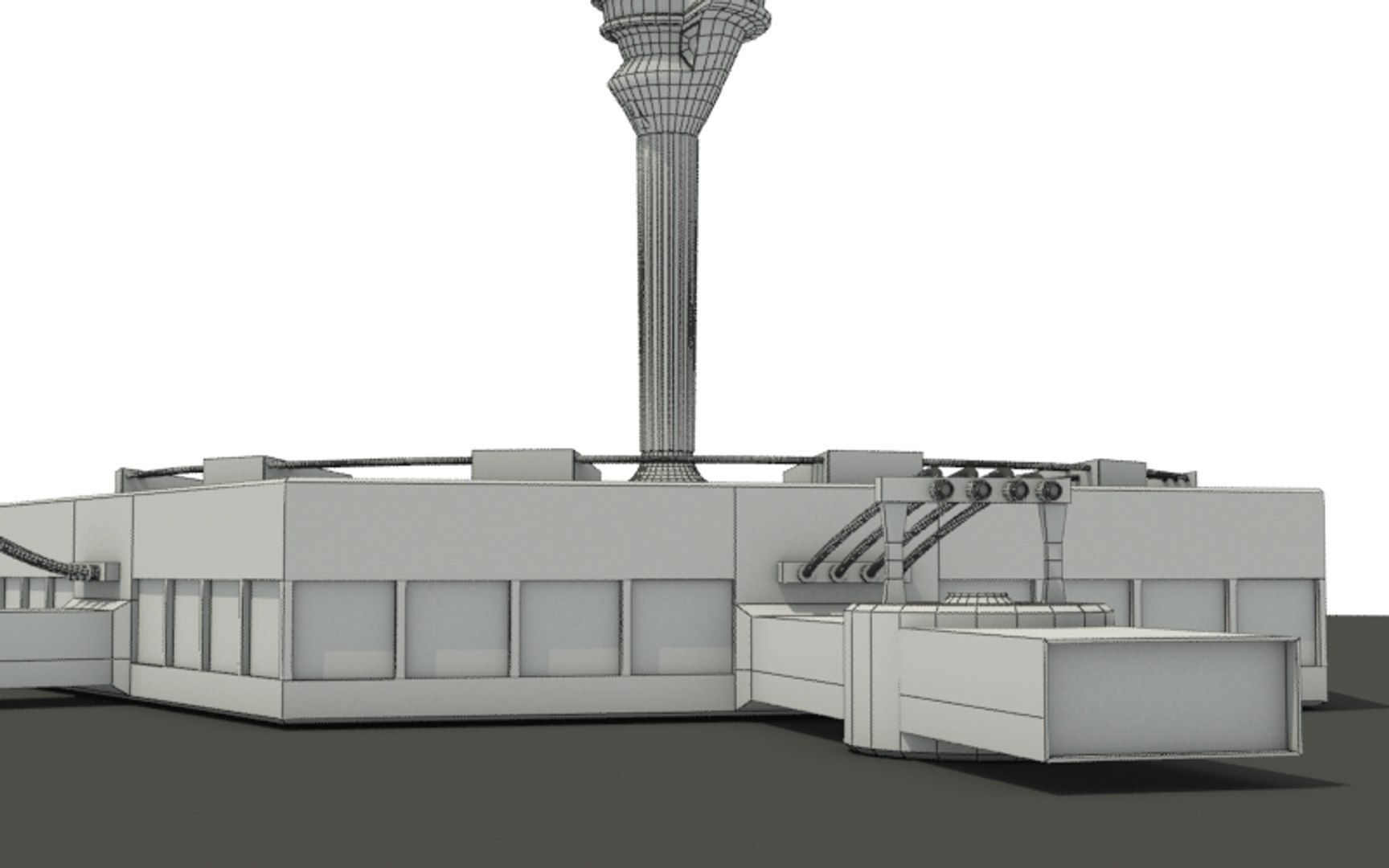 Terminal 3d Model