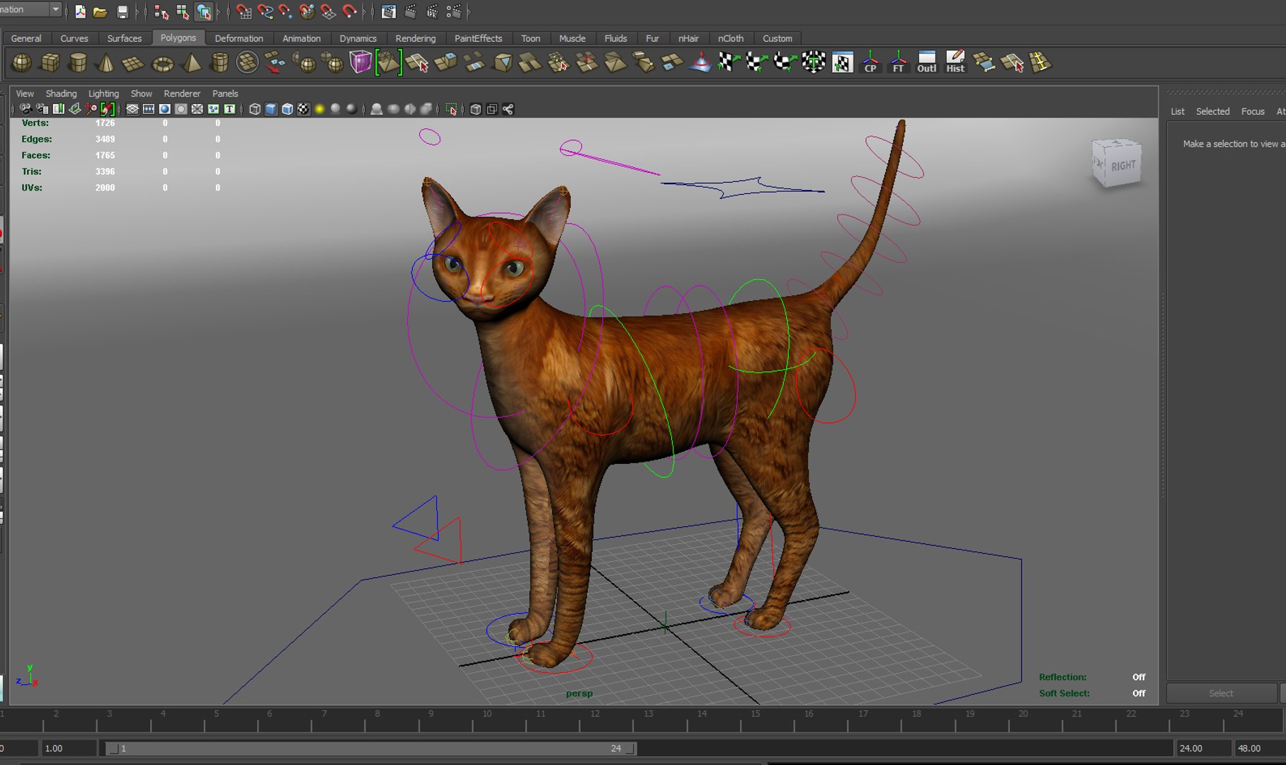 3D cat rigged - TurboSquid 1197986