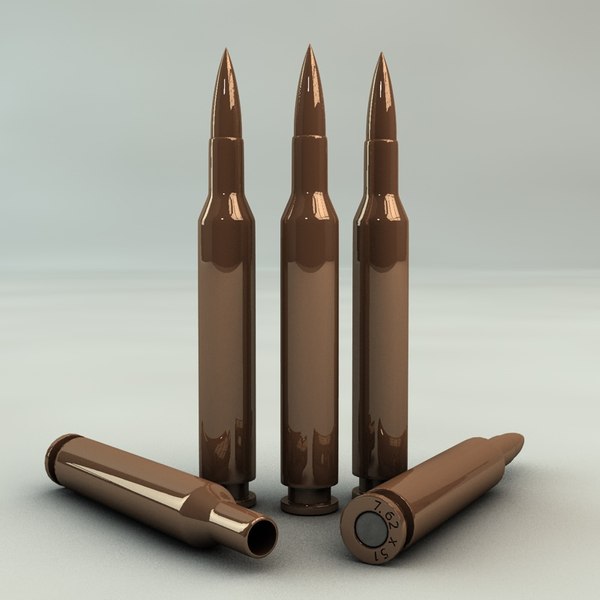 modelo 3d Bala 7.62 gratis - TurboSquid 713979