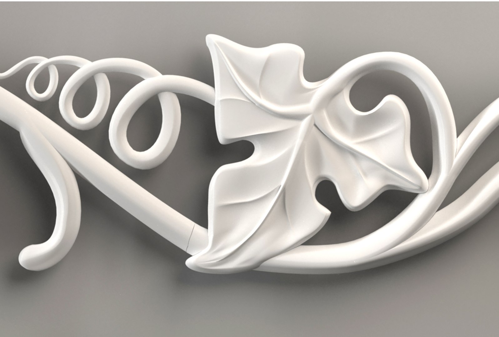 GRAPE LEAF DECOR FOR CNC ROUTER 3D - TurboSquid 2254893