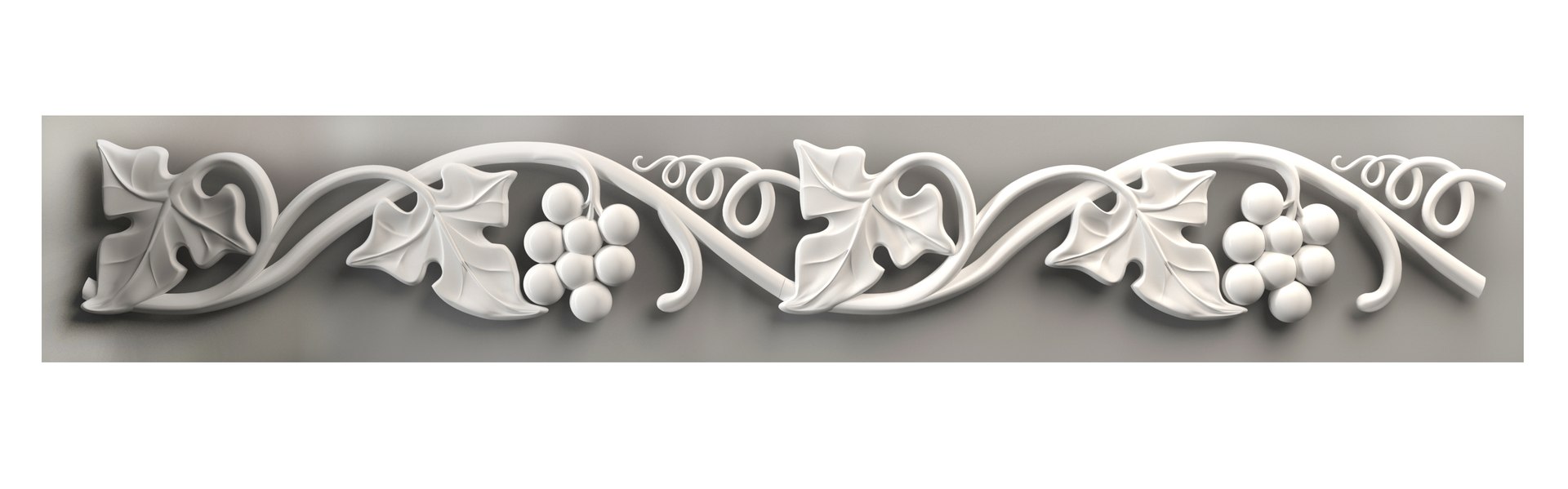 GRAPE LEAF DECOR FOR CNC ROUTER 3D - TurboSquid 2254893