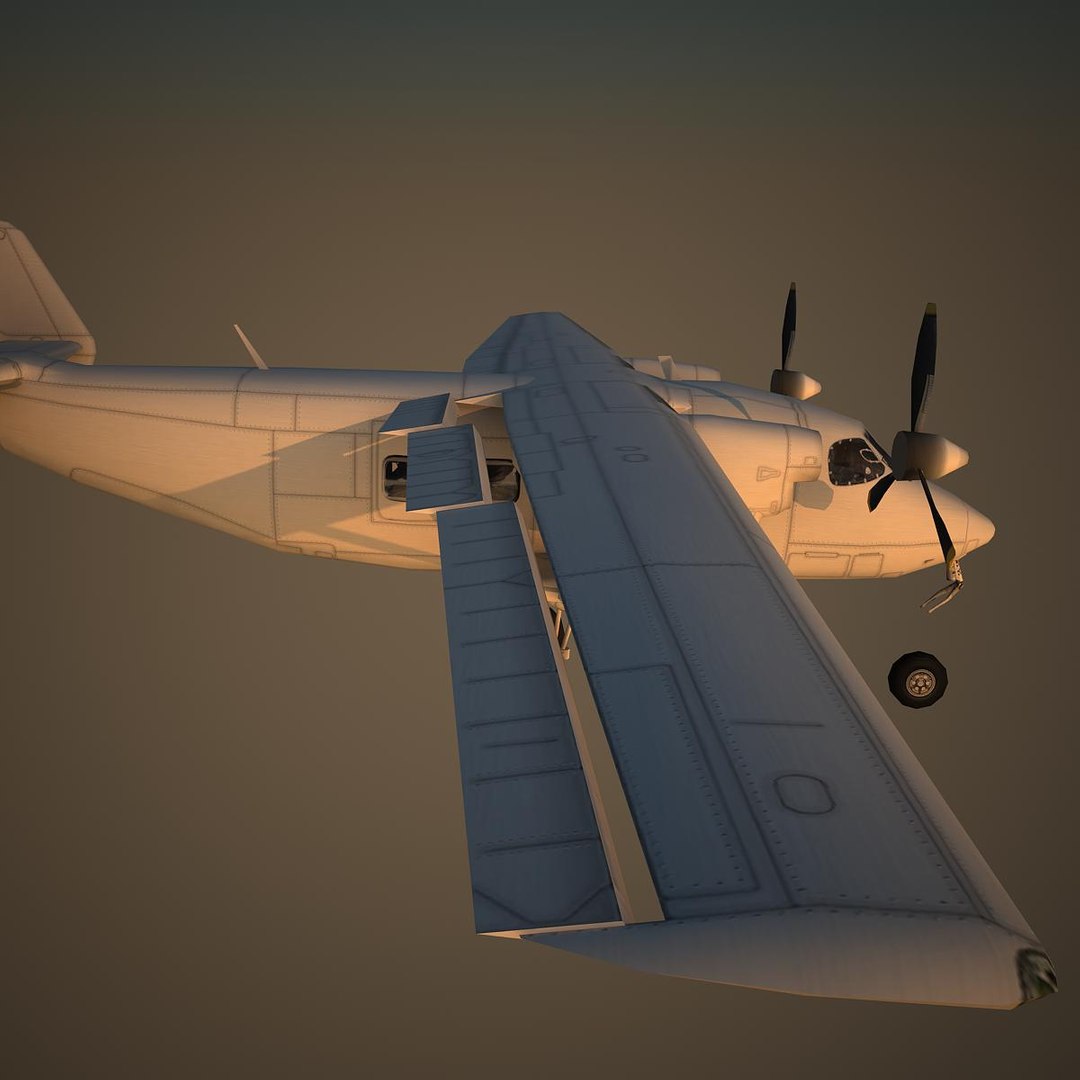 3d Antonov Basic Aircraft