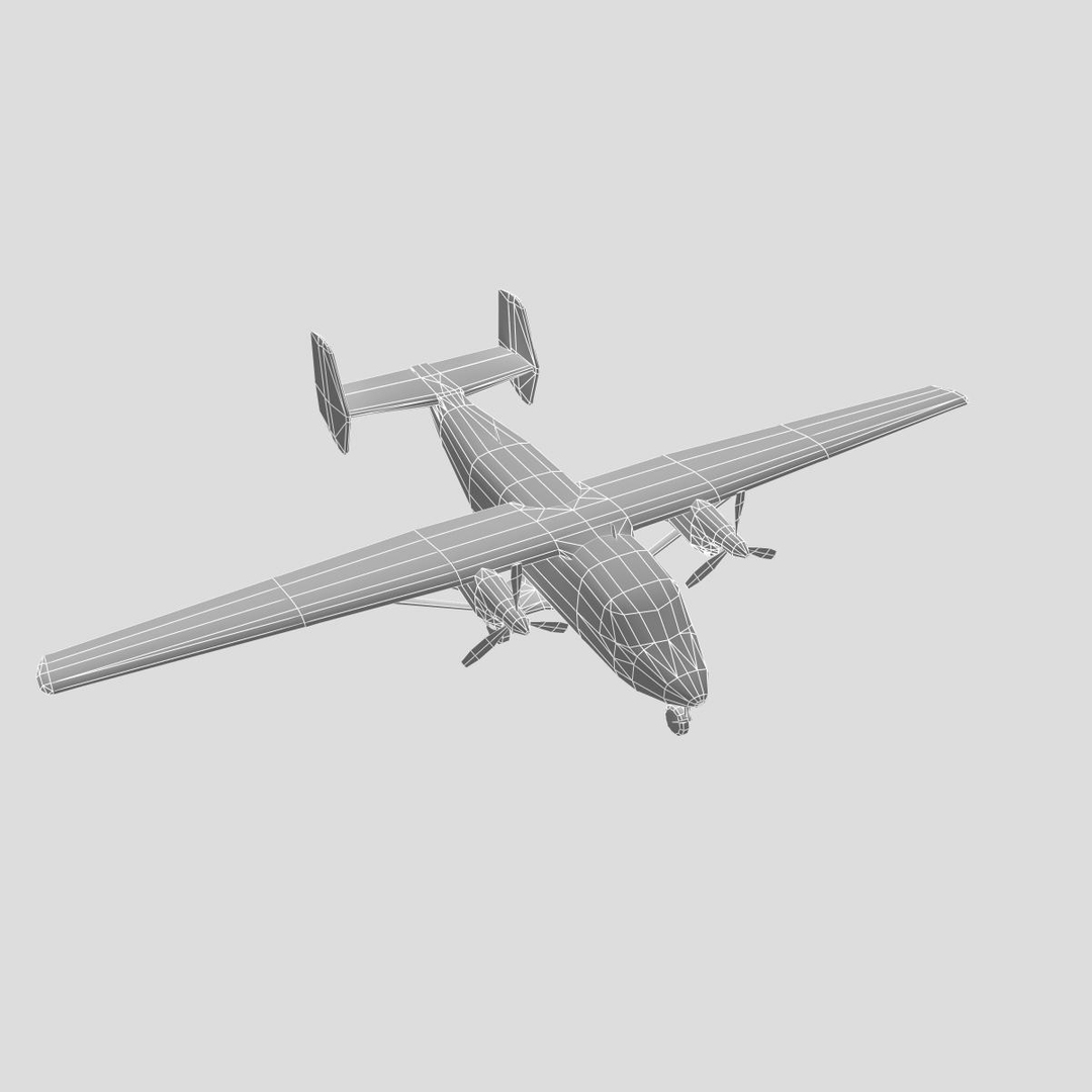 3d Antonov Basic Aircraft