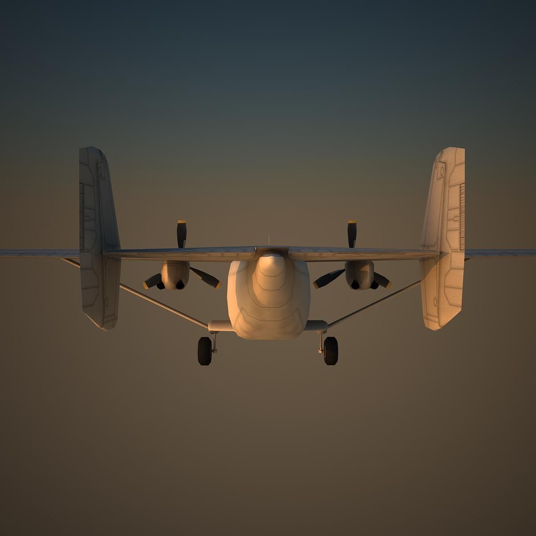 3d Antonov Basic Aircraft
