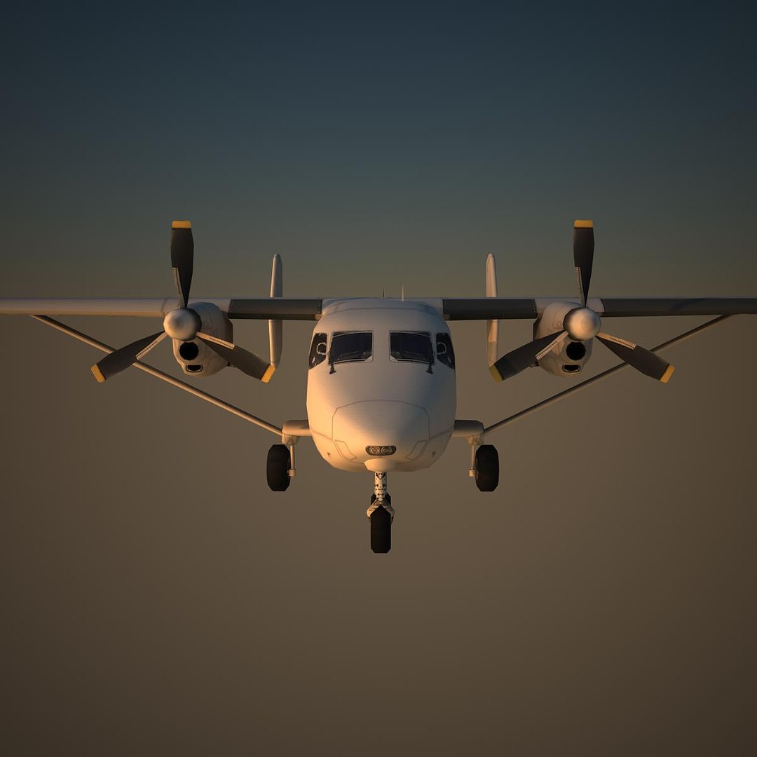 3d Antonov Basic Aircraft