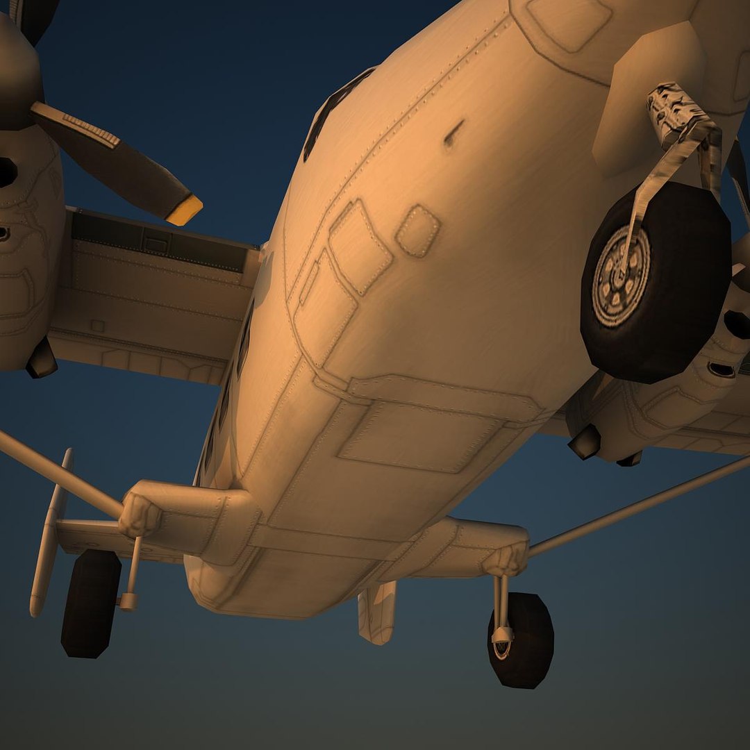 3d Antonov Basic Aircraft