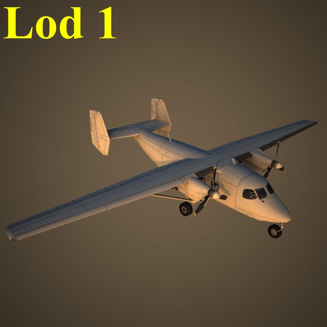 3d Antonov Basic Aircraft